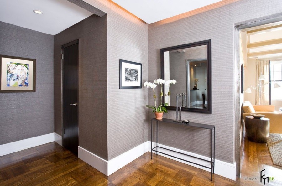 100 лучших идей дизайна обоев для прихожей и корридора на фото