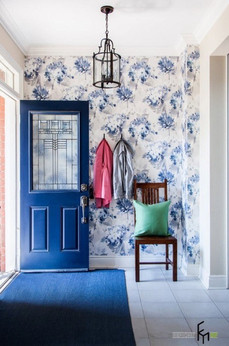 100 лучших идей дизайна обоев для прихожей и корридора на фото